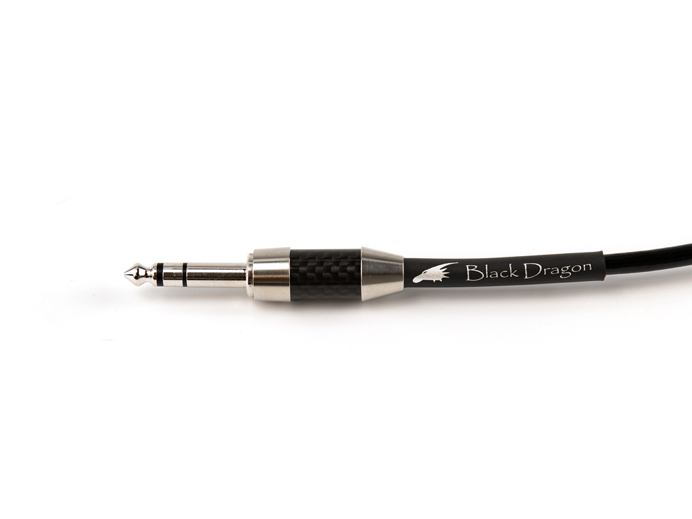 Black Dragon Premium Cable for Focal Stellia Headphones | Moon Audio