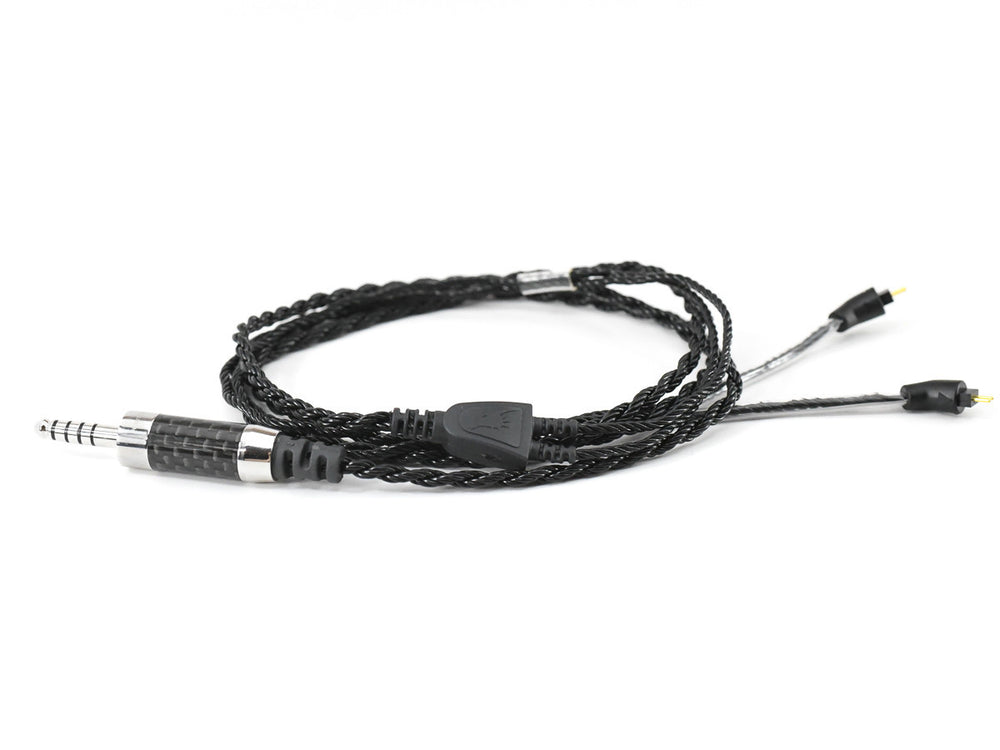 Black Dragon IEM Cable V2 for 2 pin or 4 pin IEMs | Moon Audio