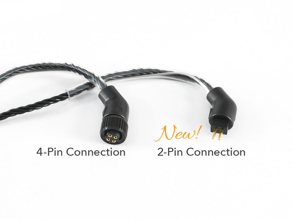 Black Dragon IEM Cable V2 for 2 pin or 4 pin IEMs