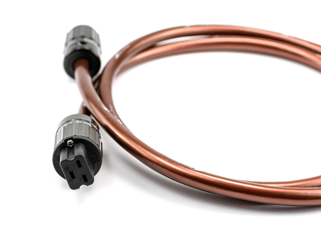 Bronze Dragon Power Cable – Graphene-Enhanced UP-OCC Copper Power Cord