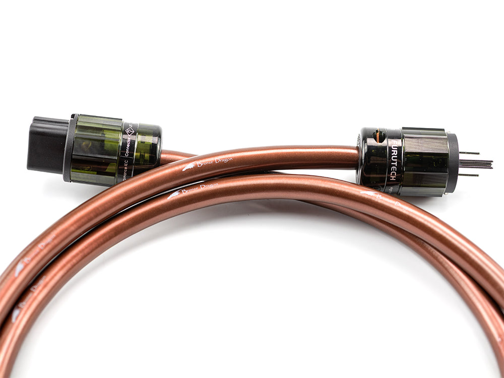 Bronze Dragon Power Cable – Graphene-Enhanced UP-OCC Copper Power Cord