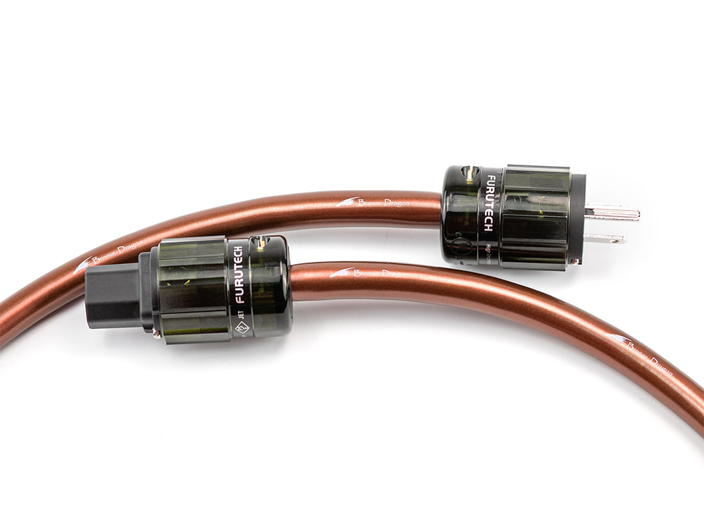 Bronze Dragon Power Cable – Graphene-Enhanced UP-OCC Copper Power Cord