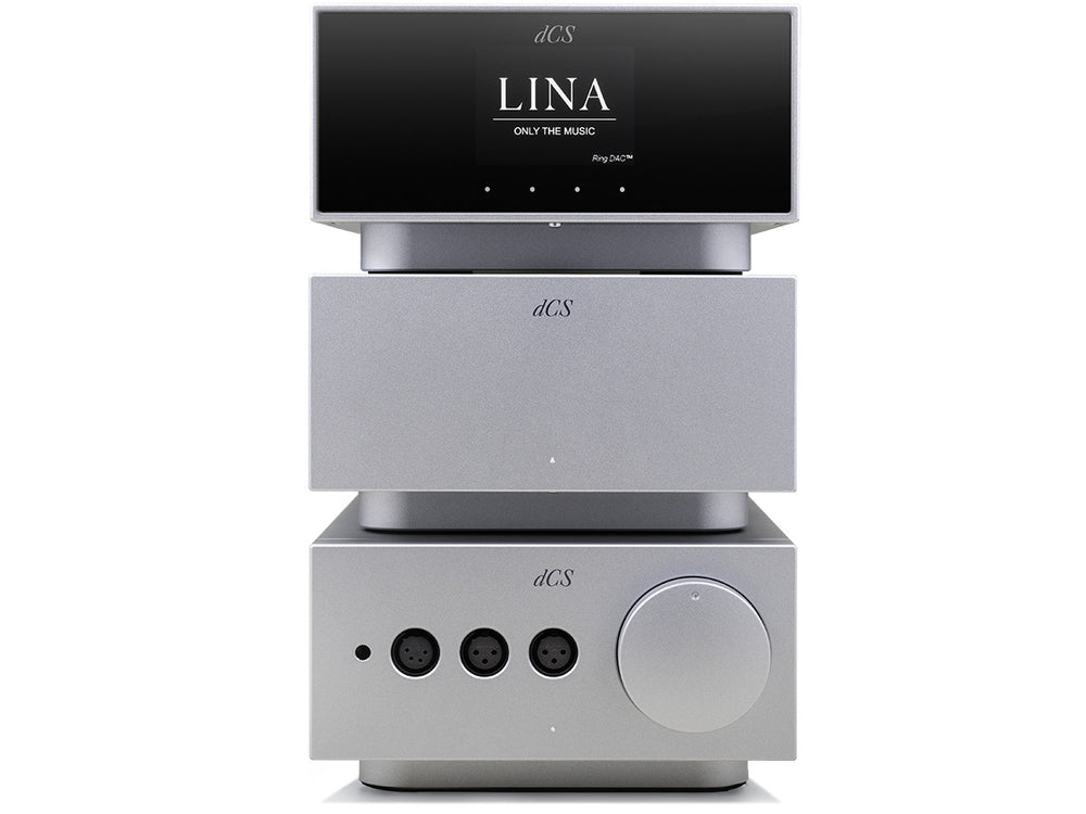 dCS Lina Full System includes a Headphone Amp, DAC, and Master Clock