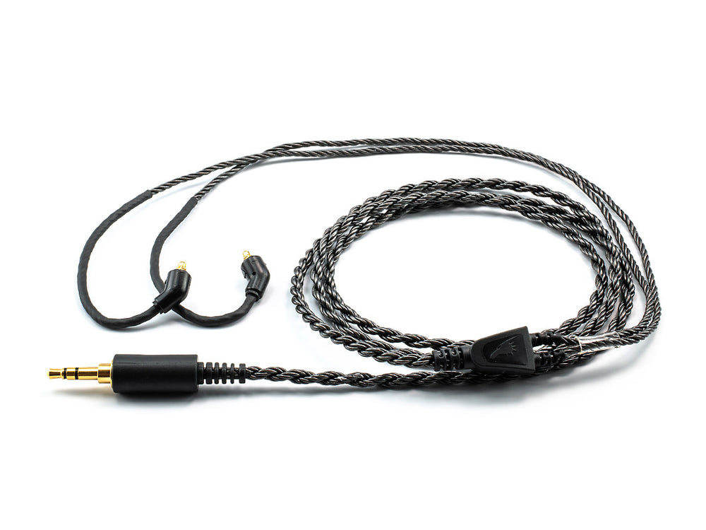 Silver Dragon IEM Cable for Shure (MMCX) | Moon Audio