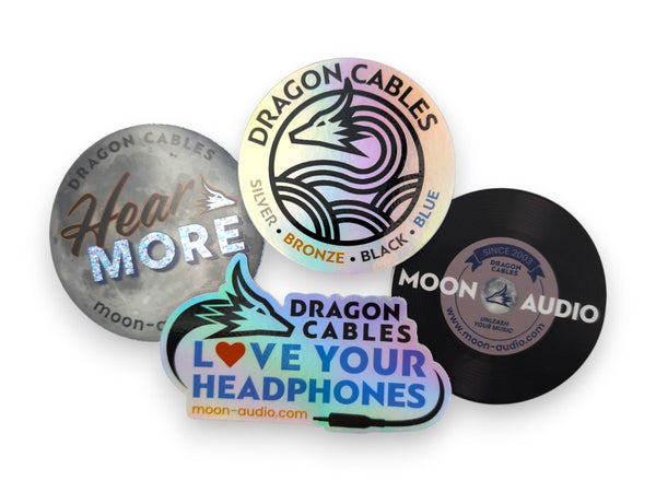 Dragon Cables Premium Stickers Pack - Audiophile Gear Decals