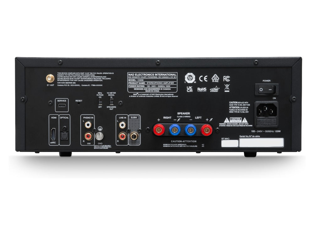 NAD C 3030 Stereophonic Amplifier | Moon Audio