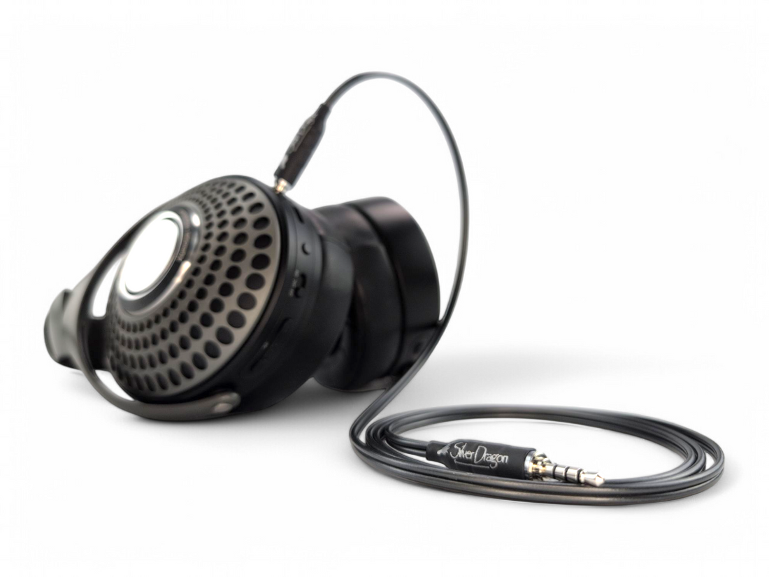 Silver Dragon Portable Headphone Cable | Moon Audio