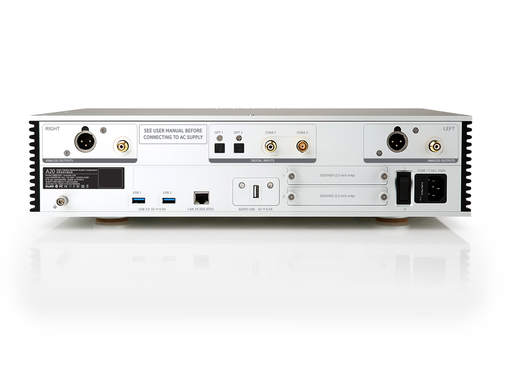 Aurender A20 Music Server, Streamer, MQA DAC