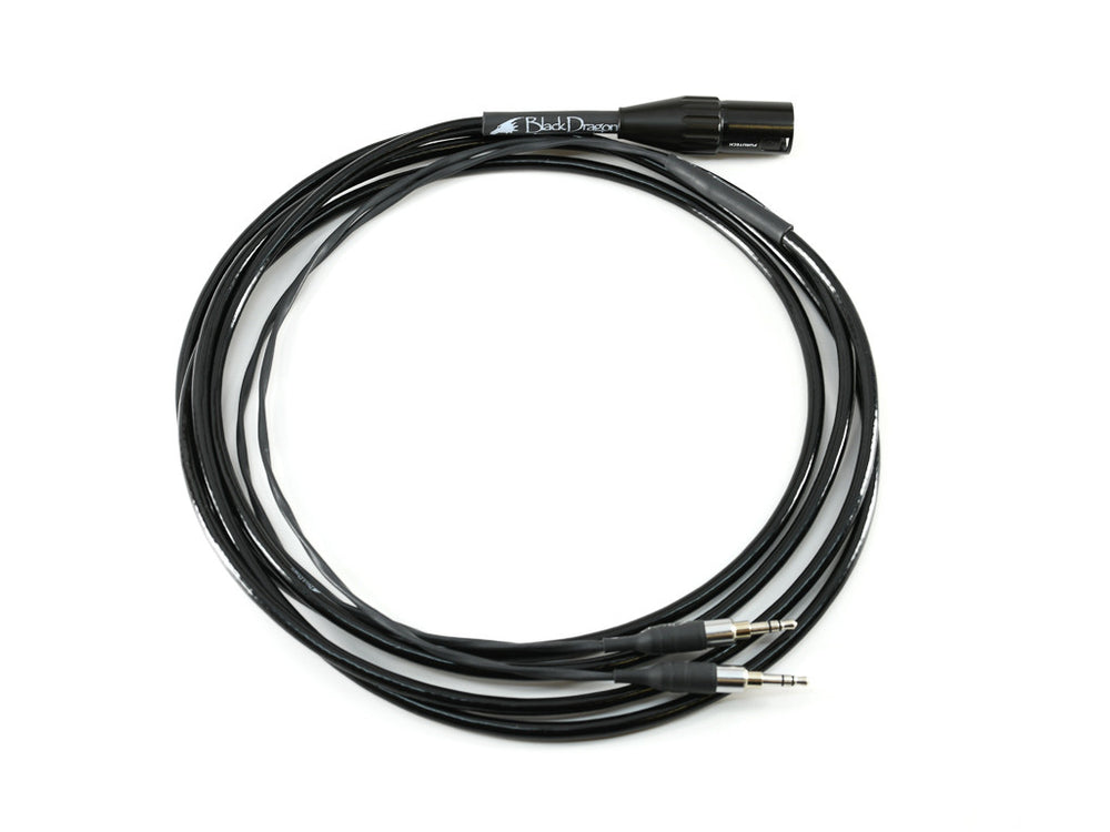 Black Dragon Headphone Cable V2 | Moon Audio