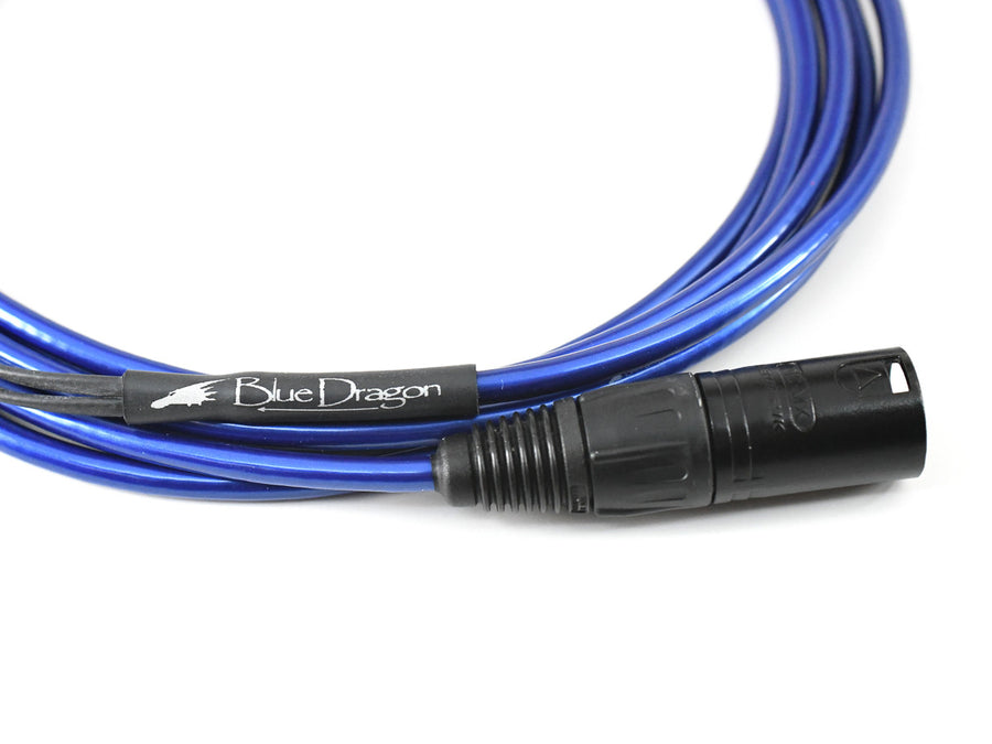 Blue Dragon Headphone Cable by Moon Audio