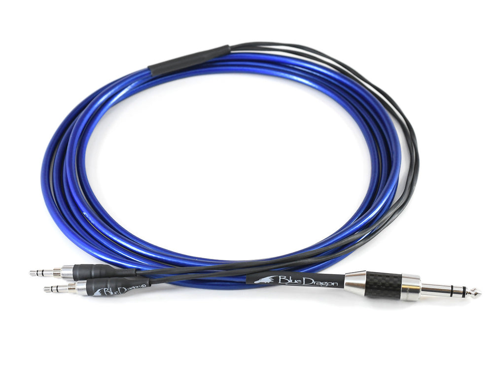 Blue Dragon Premium Cable for Focal Clear, Elegia, and Elear | Moon Audio