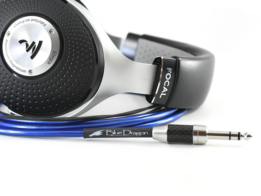 Blue Dragon Premium Cable for Focal Clear, Elegia, and Elear | Moon Audio