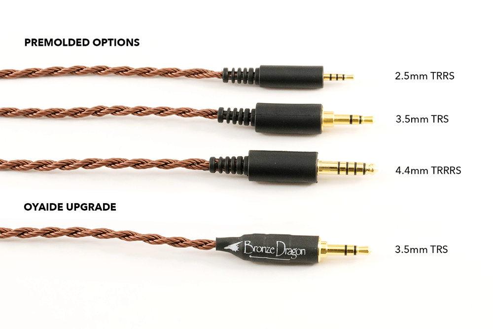 Bronze Dragon IEM Cable (2 pin) | Moon Audio